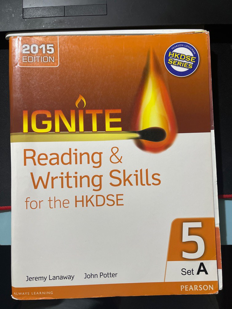 Ignite Reading & Writing Skills for the HKDSE 2015 edition 5 Set A, 興趣及遊戲, 書本 & 文具, 教科書 - Carousell