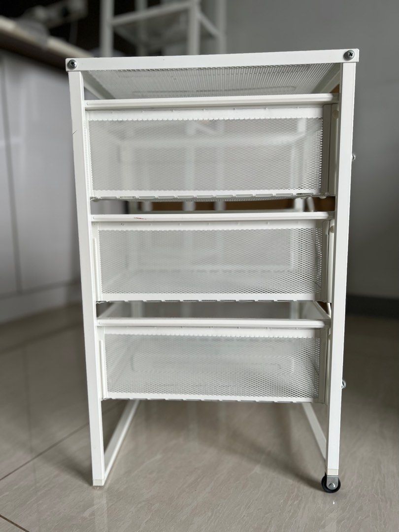 IKEA - Movable drawer unit, Furniture & Home Living, Furniture, Shelves ...