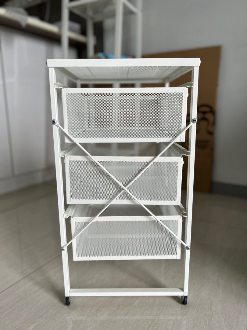 IKEA - Movable drawer unit, Furniture & Home Living, Furniture, Shelves ...