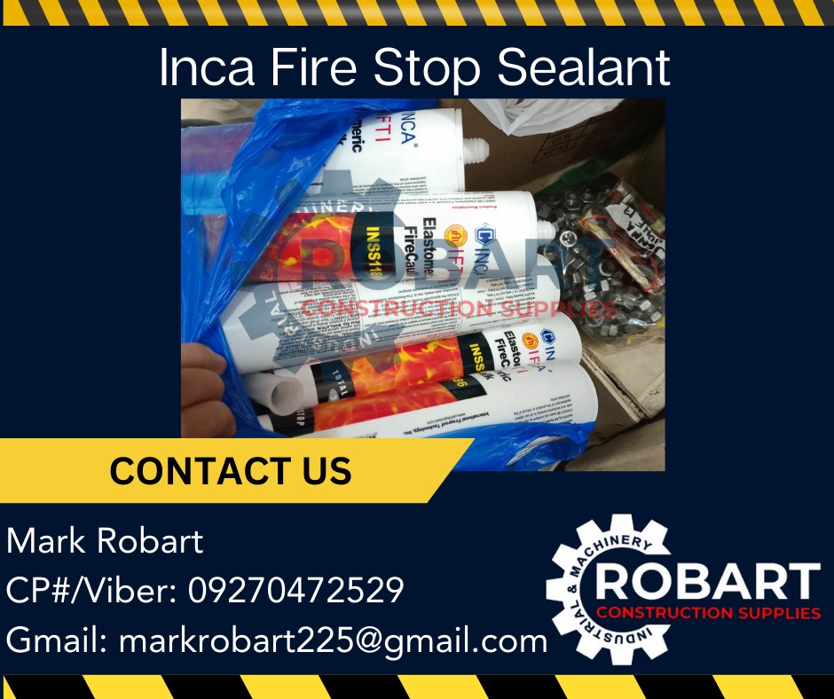 Inca Fire Stop Sealant, Commercial & Industrial, Construction Tools ...