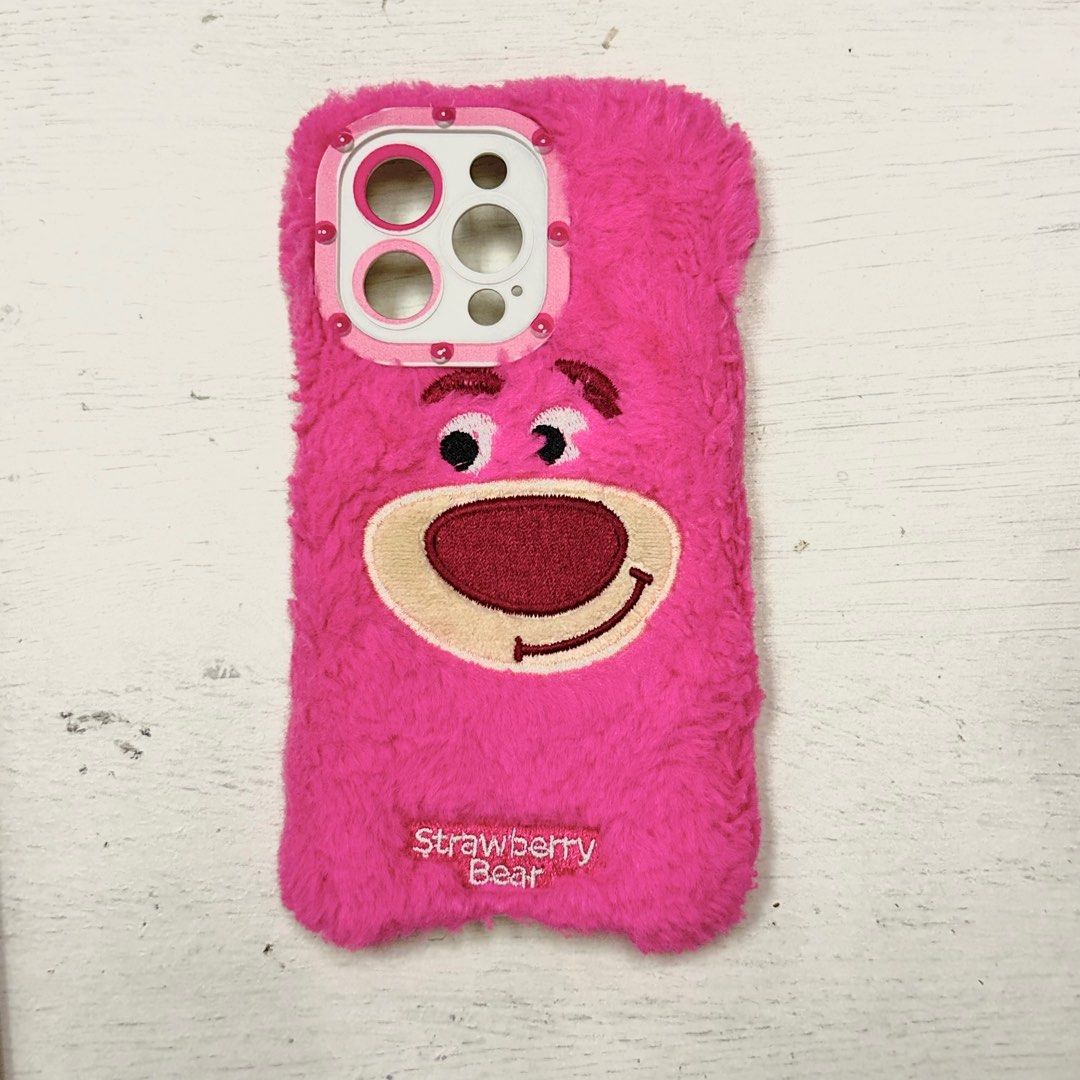 iPhone 13 pro case lotso bear pink toy story, Mobile Phones & Gadgets ...