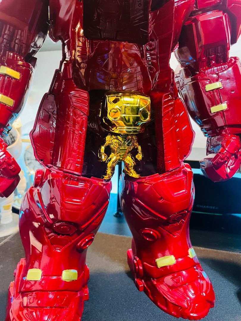 Iron man gold chrome funko, Hobbies & Toys, Toys & Games on Carousell