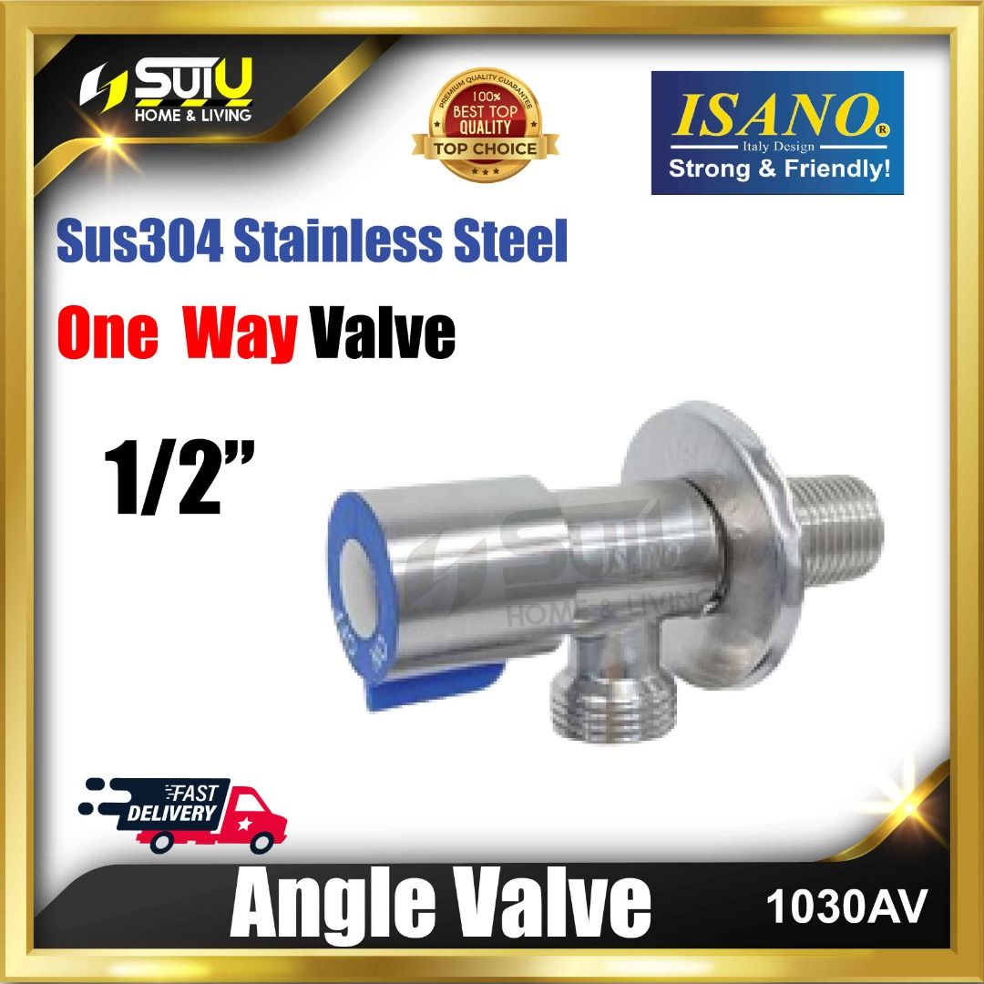 ISANO 1030AV / 1040AV / 1230AV / 1240AV SUS304 Stainless Steel 1/2" One ...