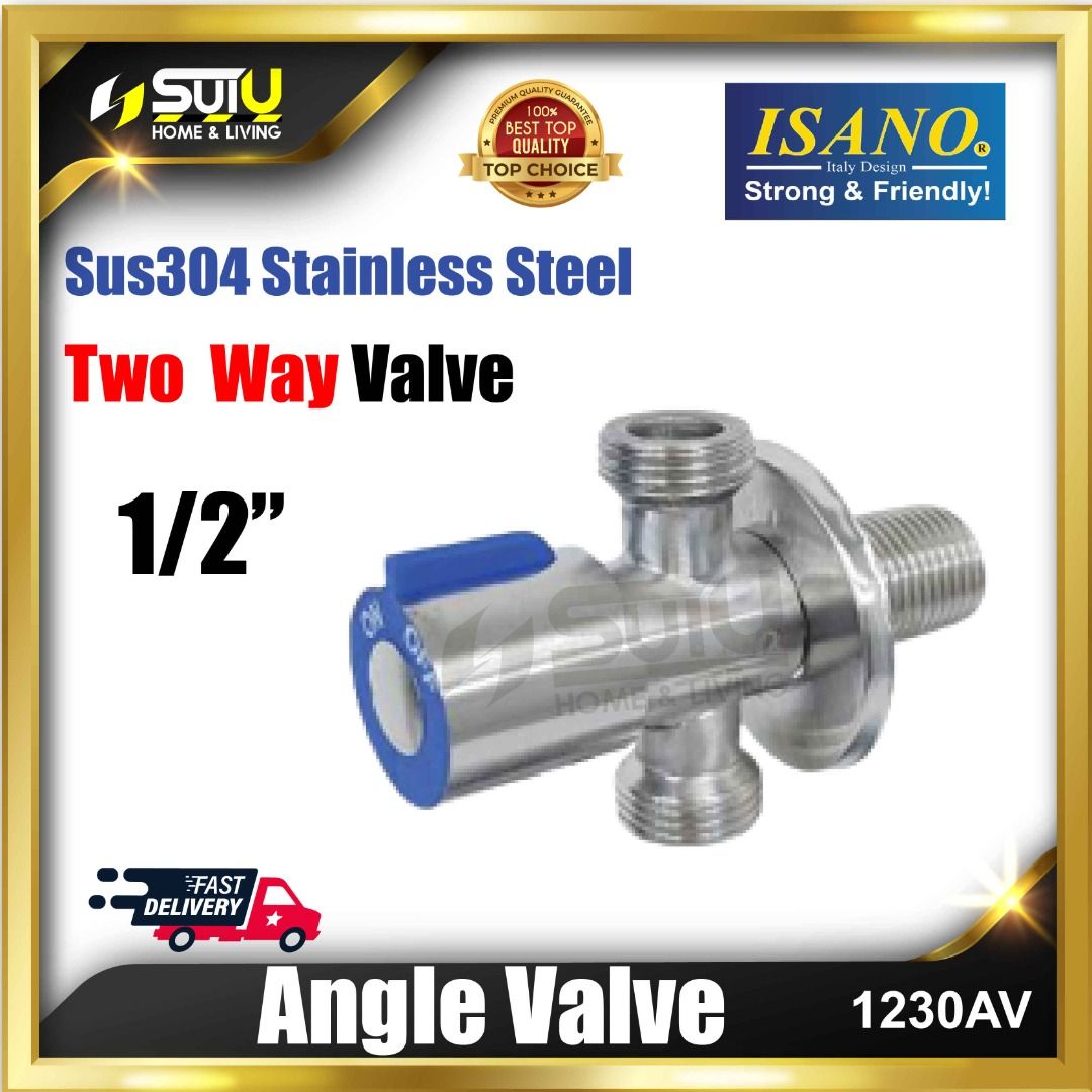 ISANO 1030AV / 1040AV / 1230AV / 1240AV SUS304 Stainless Steel 1/2" One ...