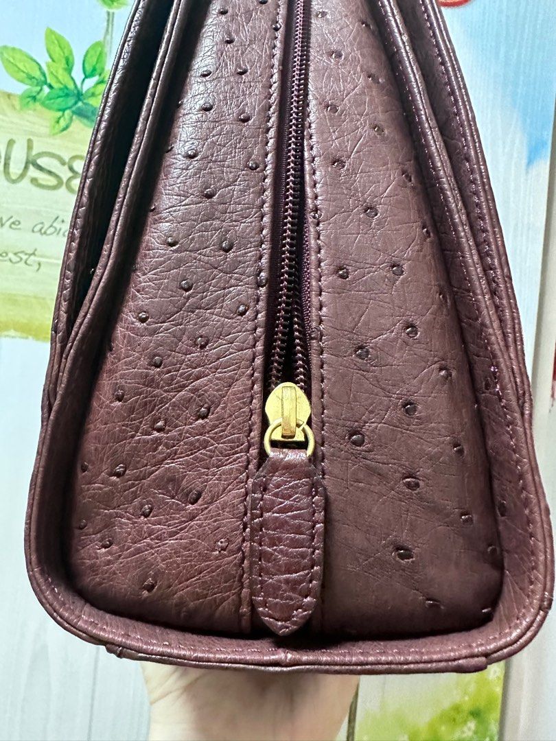 JRA Japan ostrich skin bag, Women's Fashion, Bags & Wallets, Tote Bags on Carousell