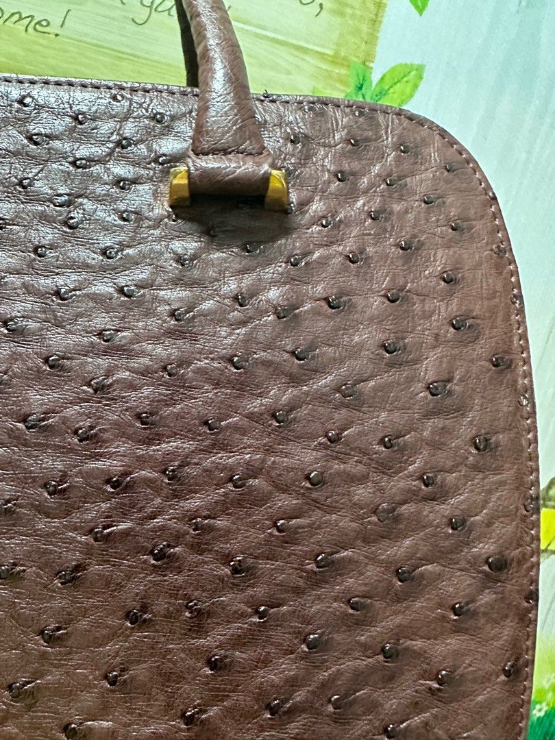 JRA Japan ostrich skin bag, Women's Fashion, Bags & Wallets, Tote Bags on Carousell