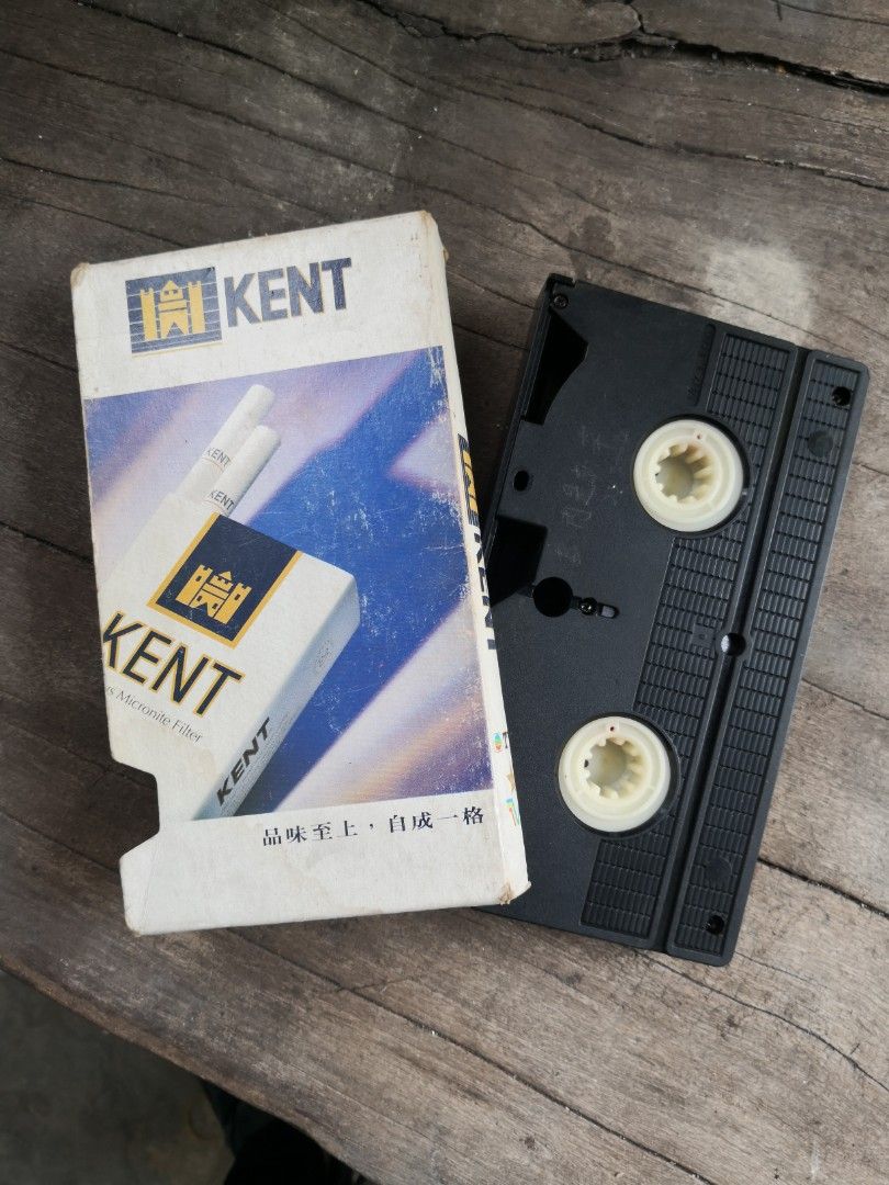 KENT TVB VHS TAPE ADVERTISMENT Cover, Hobbies & Toys, Collectibles & Memorabilia, Vintage ...
