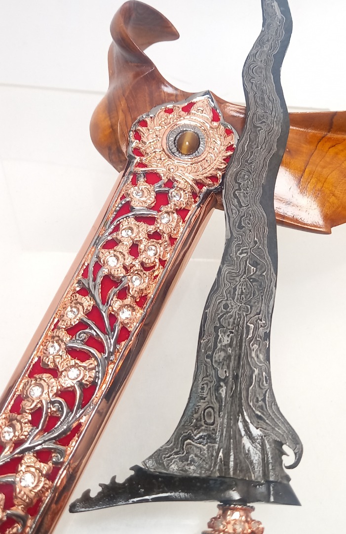 Keris Jawa Luk 7 Patrem Feminine Use Collection Purposes, Hobbies ...