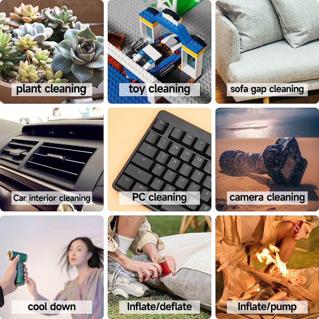 KICA Jetfan 2 Jet Fan 2 Turbofan Compressed Air Duster Turbo Fan ...