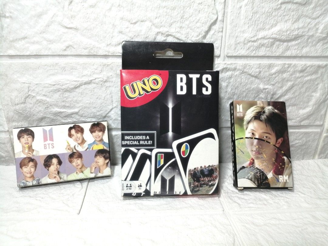 KPOP BTS UNO Cards Game Set + 2 Packs of LOMO Cards Set Package K Pop Merchandise SALE, Hobbies ...