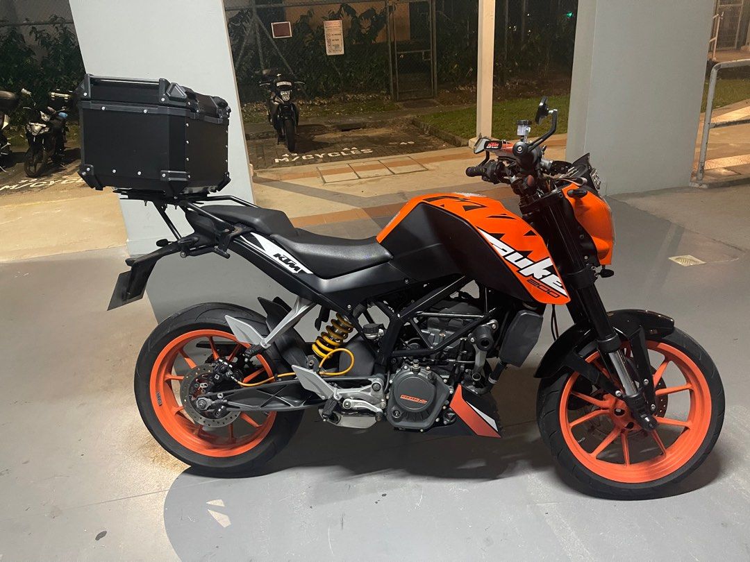 KTM Duke 200 2019, Motorcycles, Motorcycles for Sale, Class 2B on Carousell