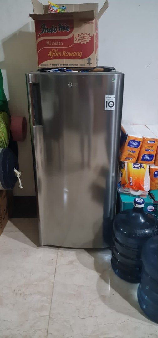 Kulkas LG inverter 1 pintu, Perabotan Rumah di Carousell