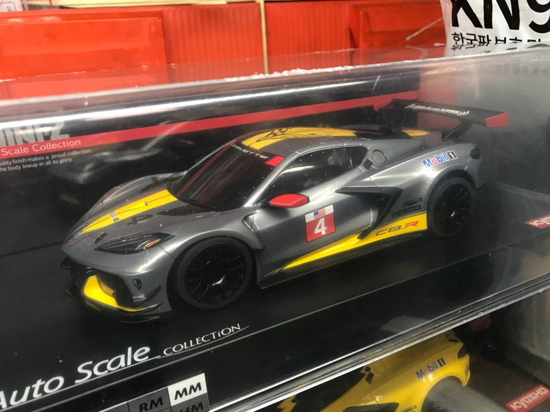 Kyosho Mini Z Chevrolet Corvette C8R body, 興趣及遊戲, 玩具 & 遊戲類 - Carousell