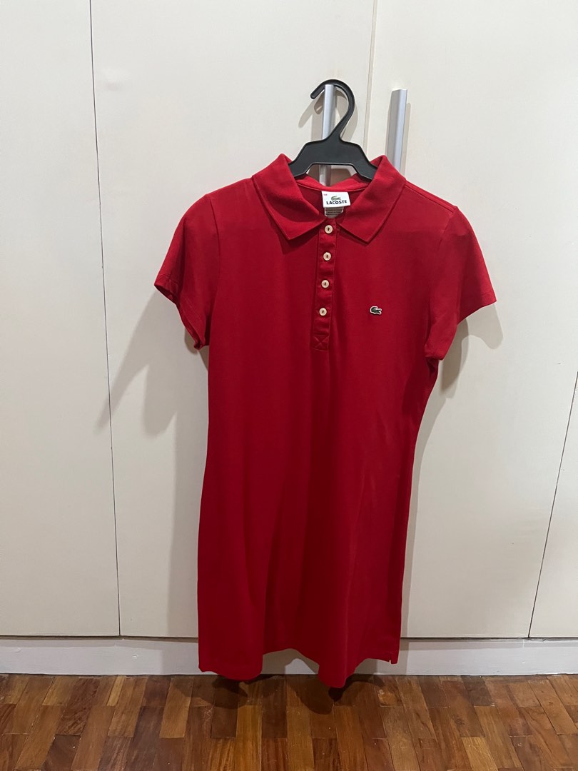 Lacoste Red dress on Carousell
