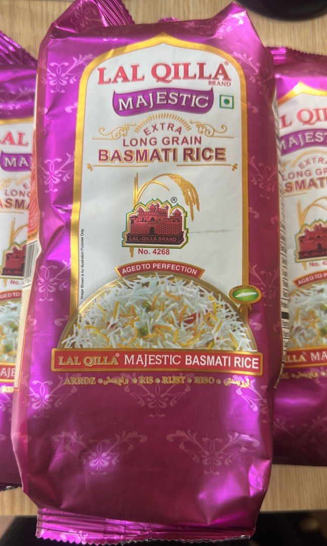 Lal Qilla Basmati Rice, Food & Drinks, Rice & Noodles on Carousell