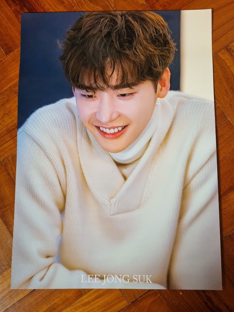 Lee Jongsuk Posters, Hobbies & Toys, Memorabilia & Collectibles, K-Wave ...