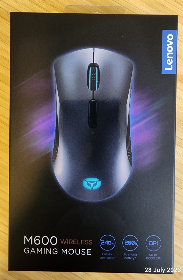 Lenovo M600 Wireless Gaming Mouse, Computers & Tech, Parts ...