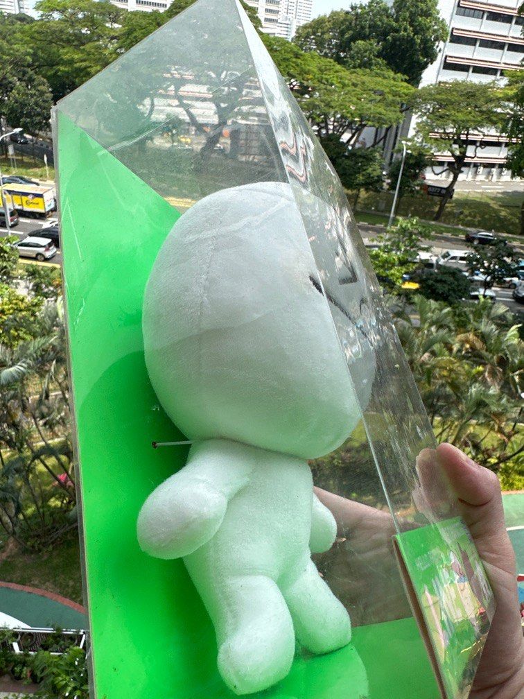 Line friends (moon face) plush, Hobbies & Toys, Toys & Games on Carousell