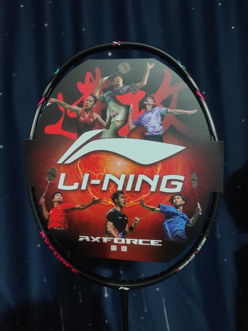 Li-Ning axforce cannon 4u, Sports Equipment, Sports & Games, Racket ...