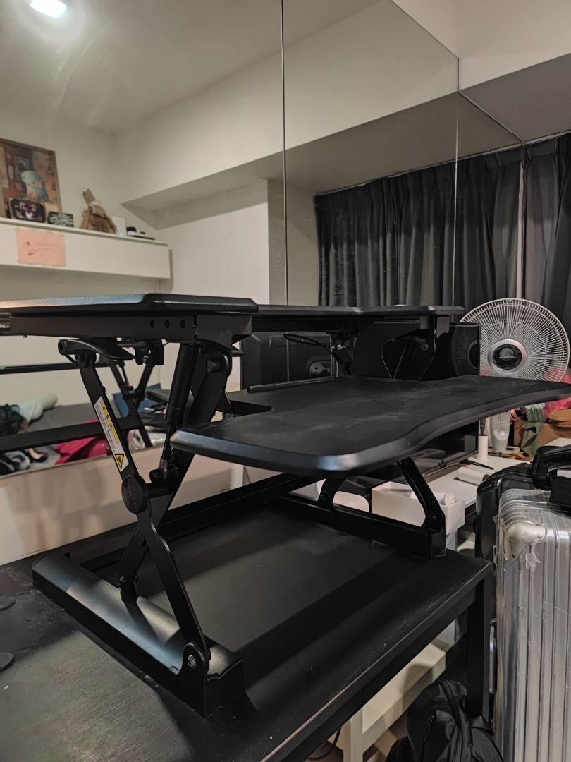 Loctek M9S Laptop Standing Desk With a Keyboard Tray, Furniture & Home ...