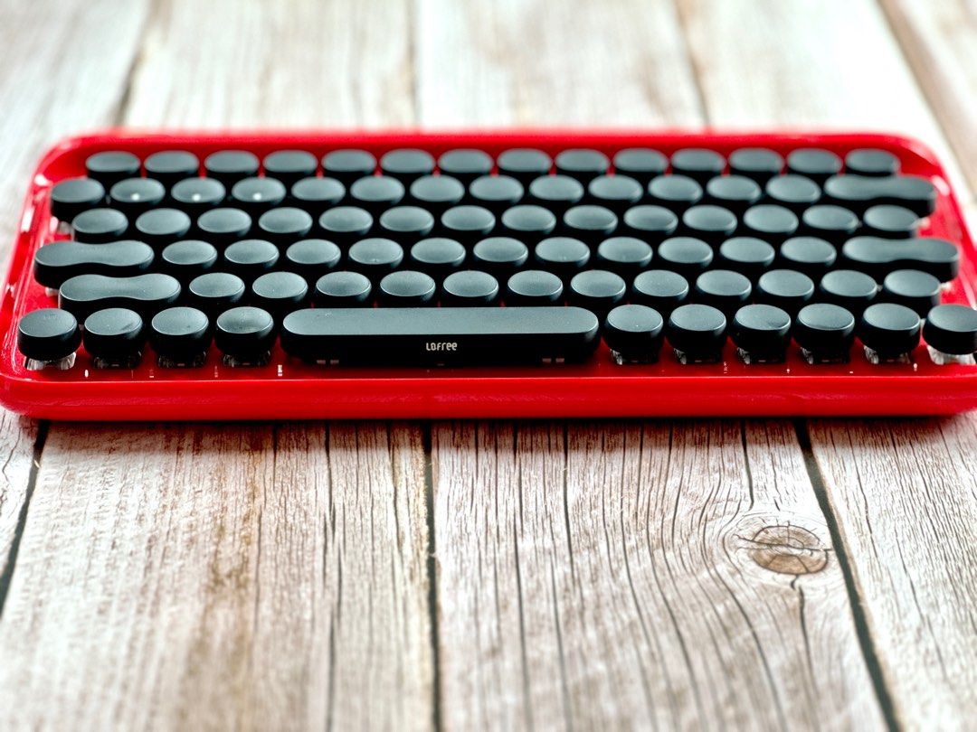 LOFREE Classic Design DOT Retro Wireless Mechanical Keyboard on Carousell