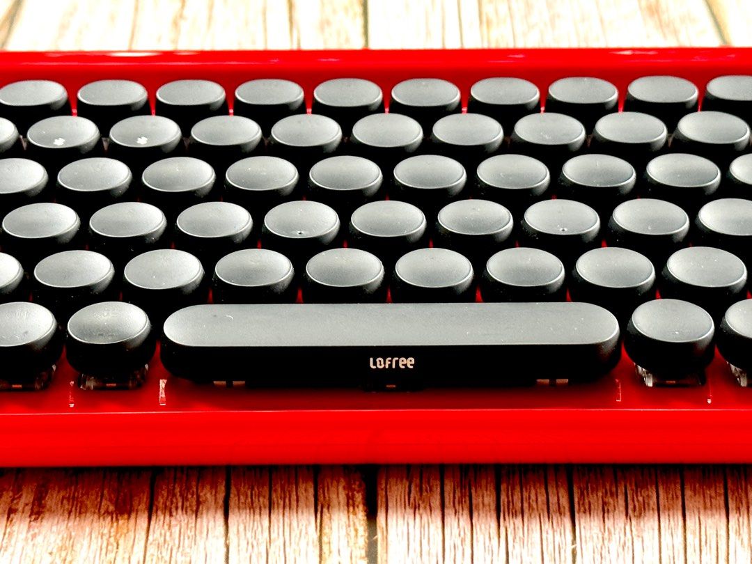 LOFREE Classic Design DOT Retro Wireless Mechanical Keyboard on Carousell