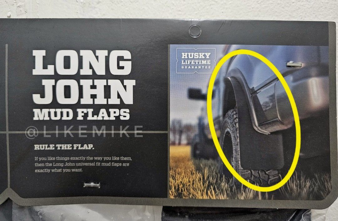 Long John Mud Flaps, Made and Design in the USA on Carousell
