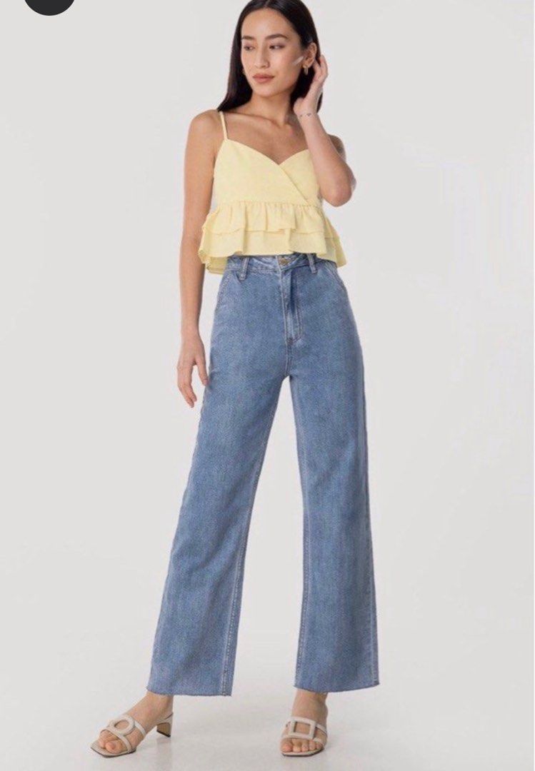 Lovet Slay Straight Cut Denim Jeans, Women's Fashion, Bottoms, Jeans ...