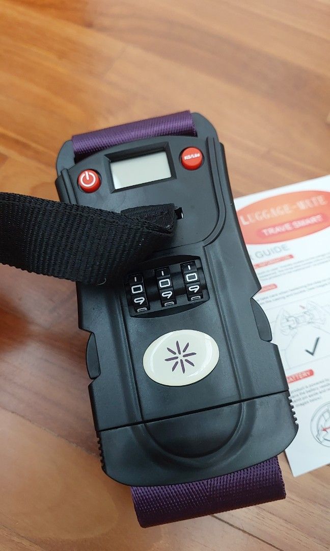 Luggage lock and weighing scale, Everything Else on Carousell
