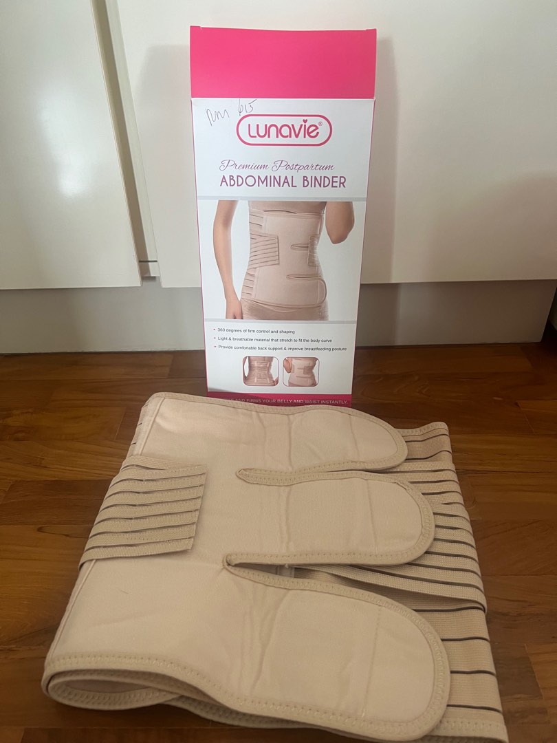 Lunavie Premium Postpartum Abdominal binder, Babies & Kids, Maternity ...