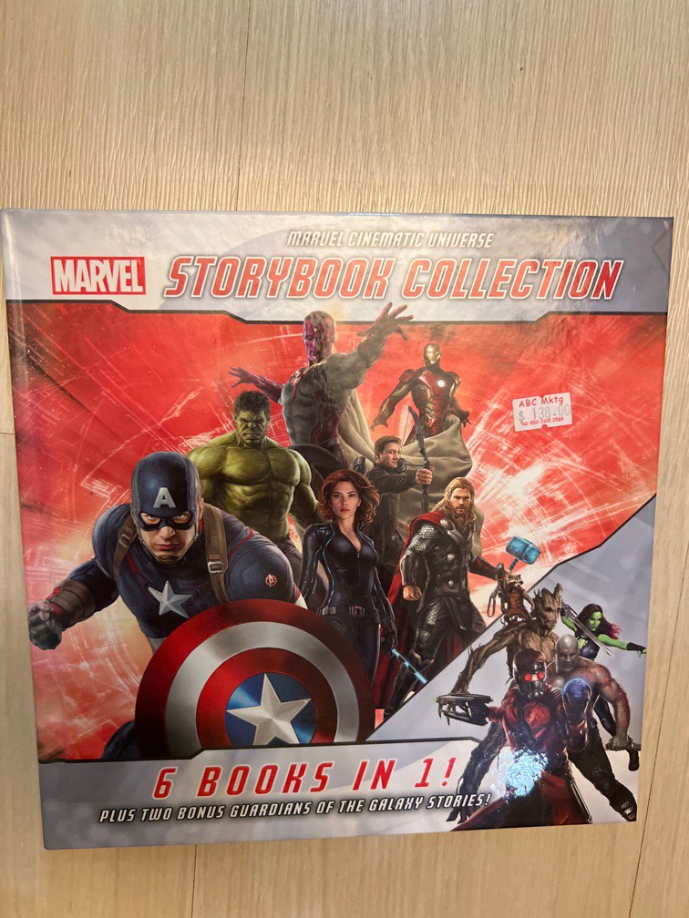 Marvel Storybook Collection, 興趣及遊戲, 書本 & 文具, 小朋友書 - Carousell