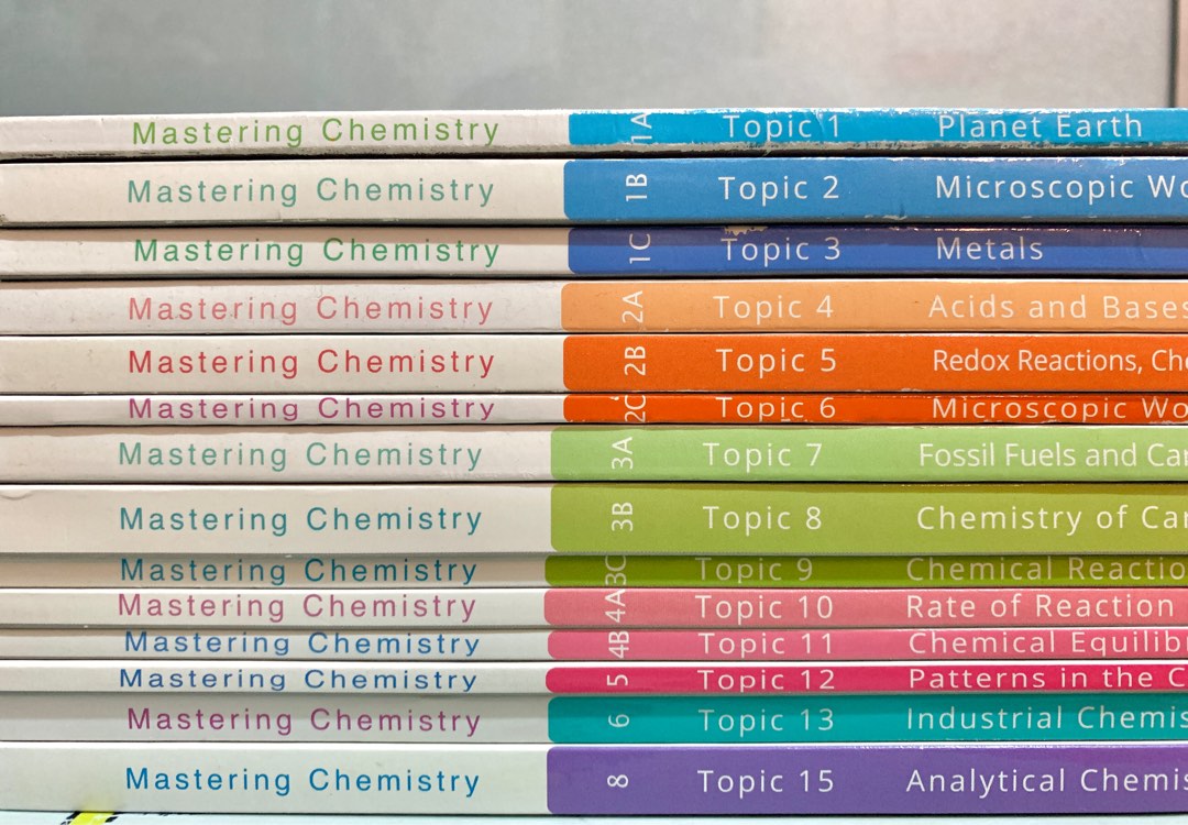 Mastering Chemistry Book, 興趣及遊戲, 書本 & 文具, 教科書 - Carousell