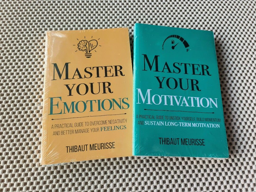 Mastery Series 2 Books: Master Your Emotions/Master Your Motivation ...