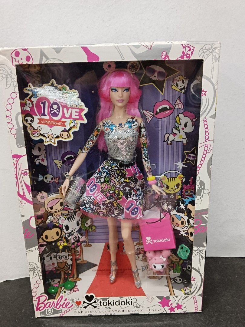 Mattel Barbie® Collector Black Label Tokidoki *RARE* Doll Figure on ...