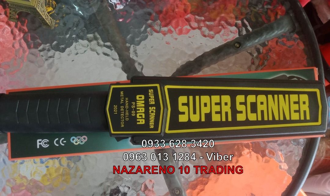 Metal scanner super Scanner Portable Hand-Held Metal Detector ...