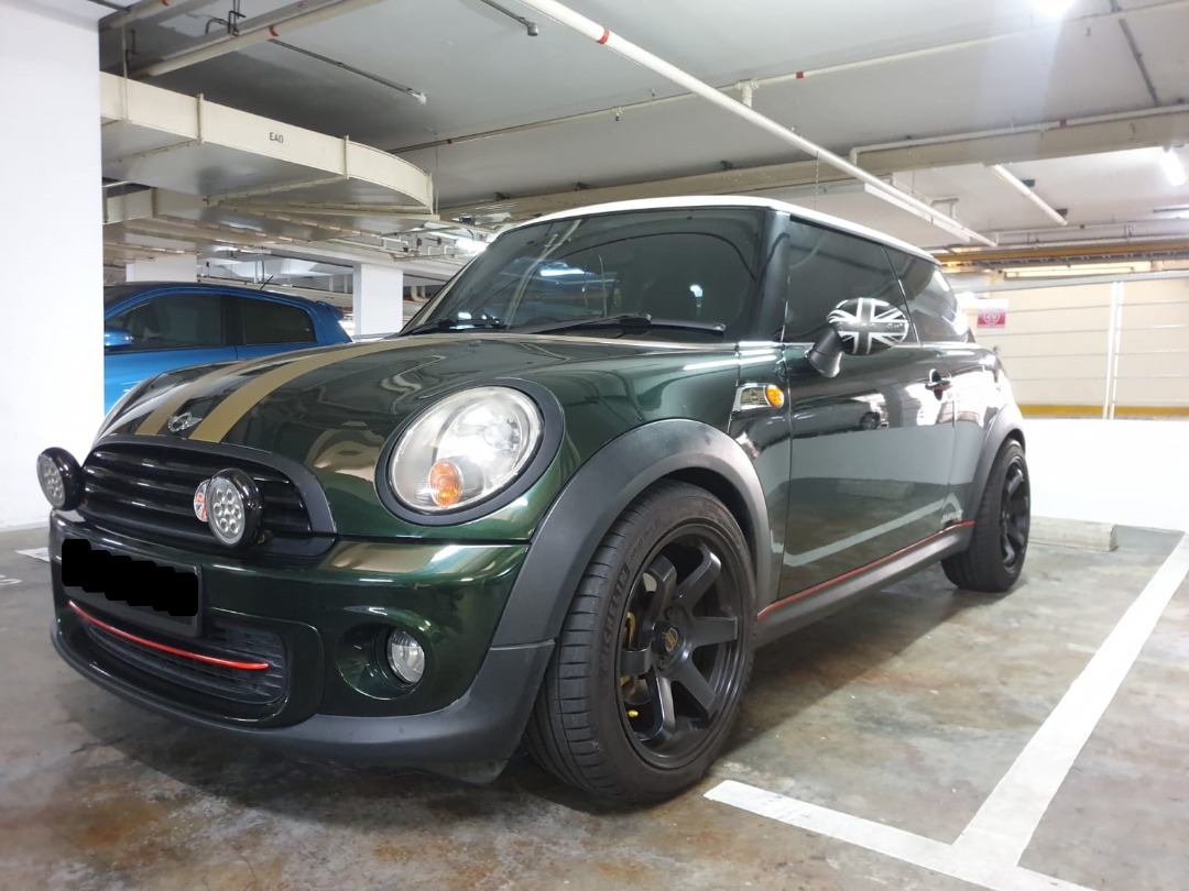 MINI Cooper S Cabriolet 2.0A Bumper line stickers - Authentic Red 3M ...
