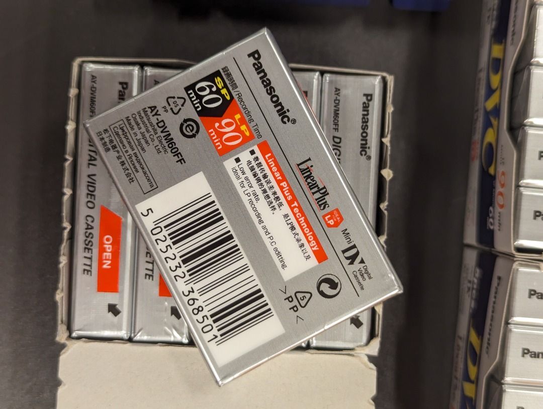 Mini DV & Sony DV CAM Tapes, Photography, Video Cameras on Carousell