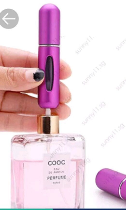 Mini travel size perfume bottle, Beauty & Personal Care, Fragrance ...