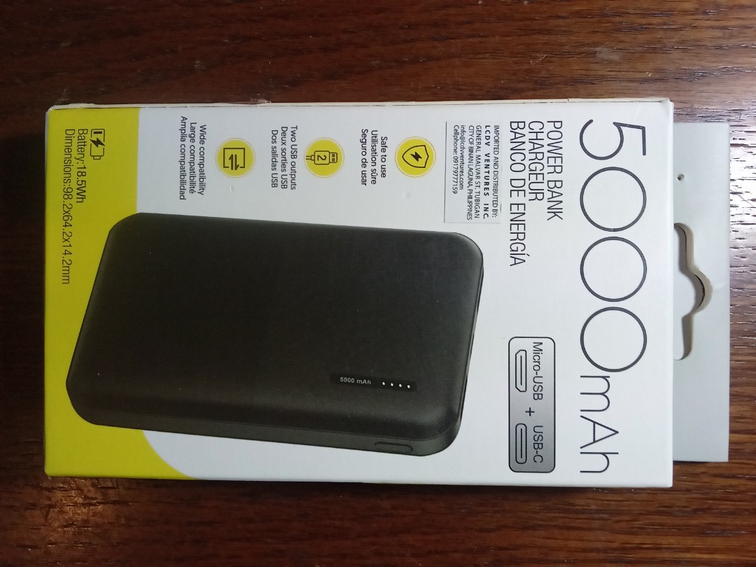 Miniso 5000mAh Powerbank charger, Mobile Phones & Gadgets, Mobile ...