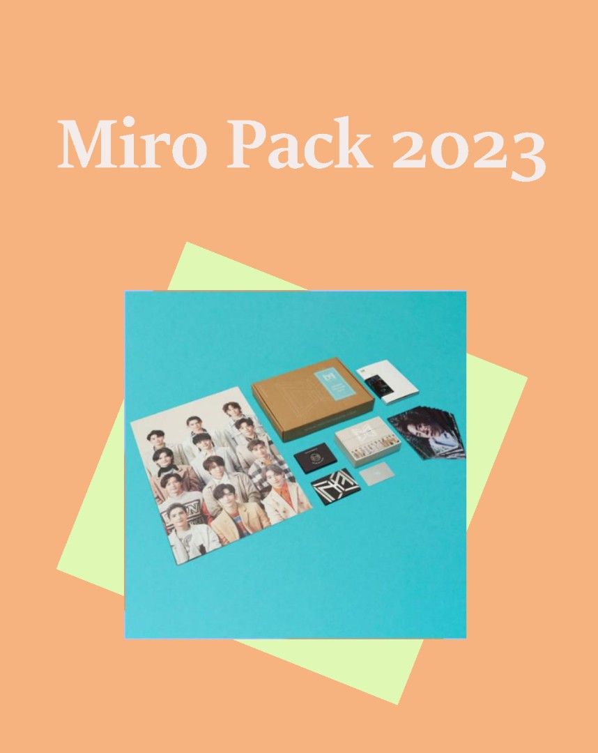 Miro Pack 2023 全新, 興趣及遊戲, 收藏品及紀念品, 明星周邊 - Carousell