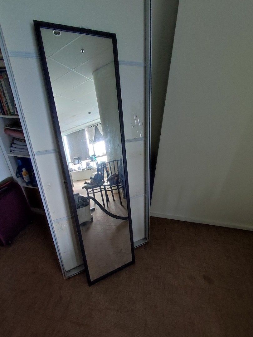 RESERVED - Mirror STAVE IKEA 160x40, Furniture & Home Living, Home ...