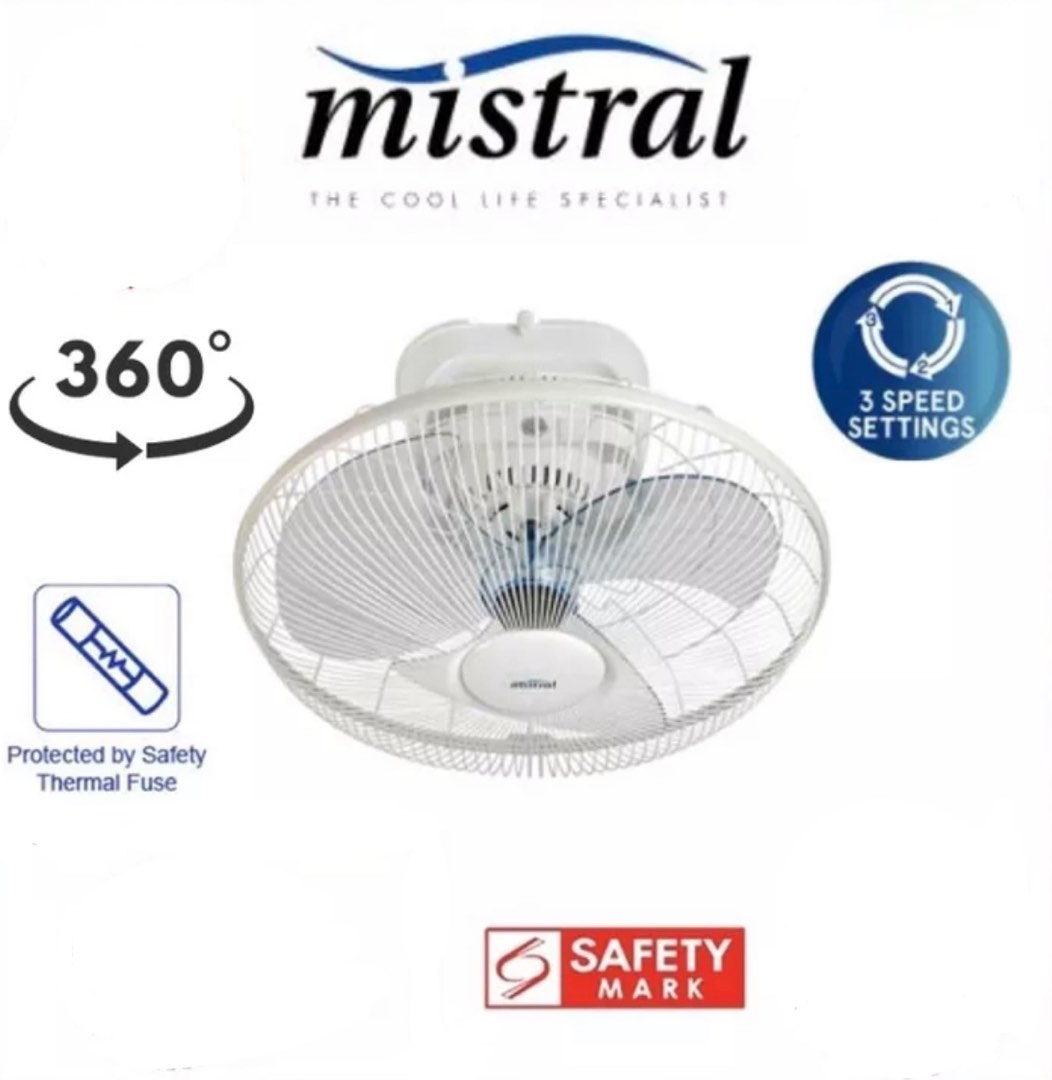 Mistral Ceiling Fan, Furniture & Home Living, Lighting & Fans, Fans on ...
