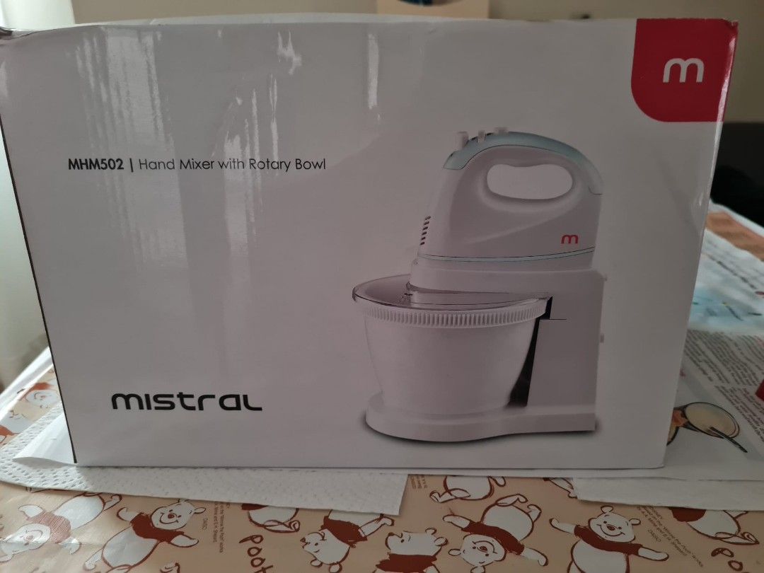 Mistral Hand mixer with rotary bowl, TV & Home Appliances, Kitchen ...