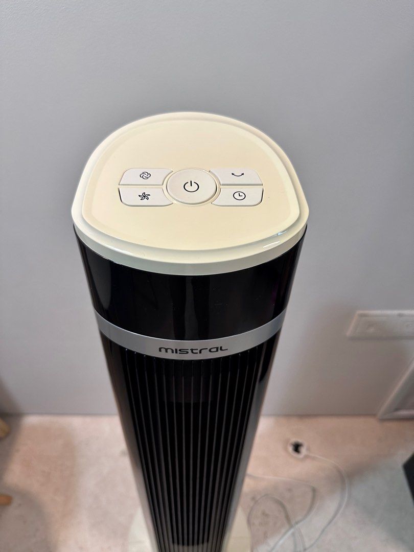 Mistral Remote Tower Fan, Furniture & Home Living, Lighting & Fans ...