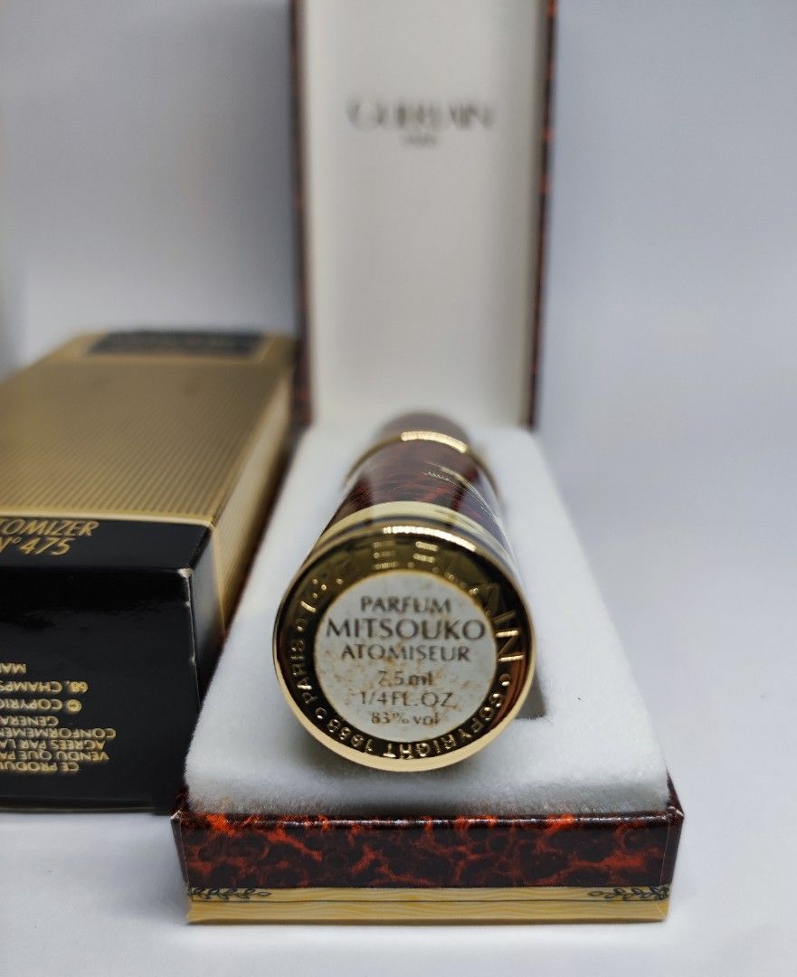 MITSOUKO GUERLAIN Vintage rare ATOMISEUR Extrait \ Parfum 7.5 mL ...