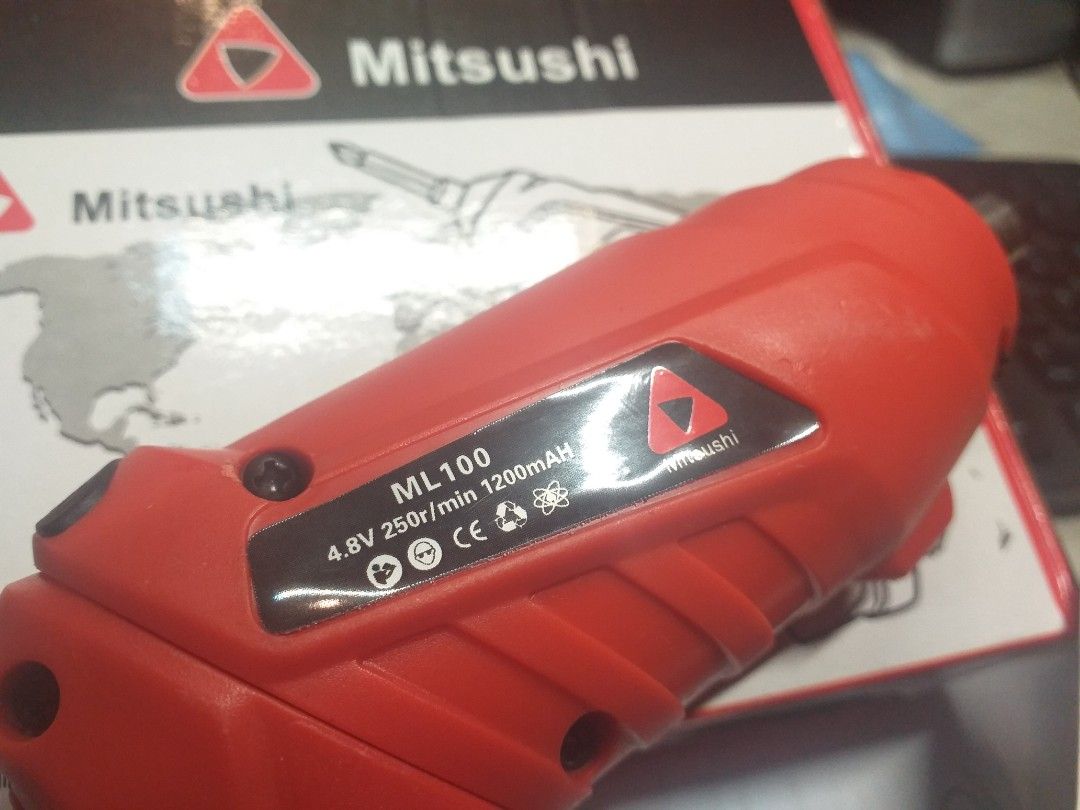 Mitsushi ML100 USB-Type Cordless Drill, Commercial & Industrial ...