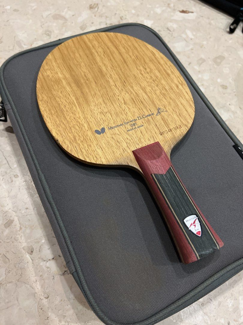 Mizutani Jun with ZL-Carbon (MJ ZLC/FL) Table tennis Bat / Racket ...