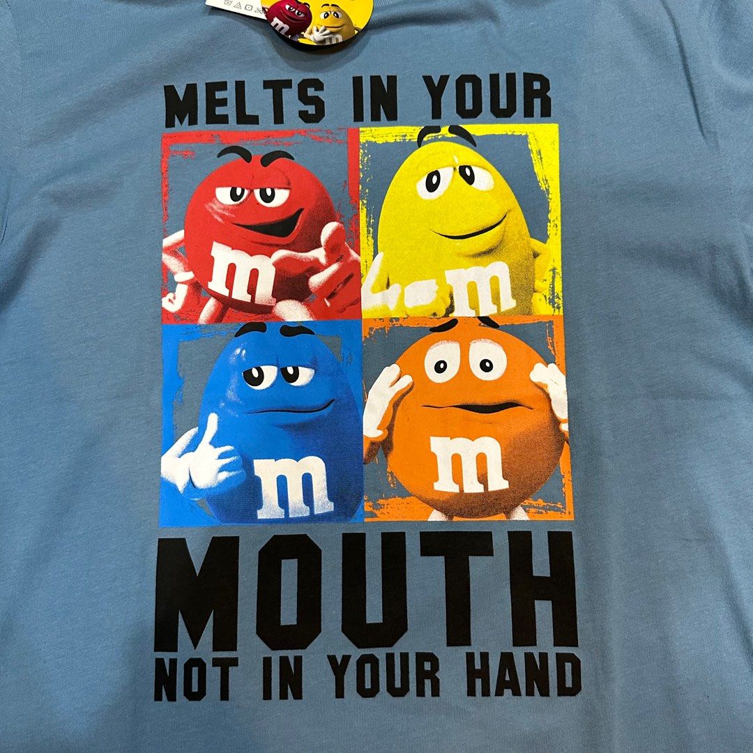 m&ms all colors official merch tee on Carousell