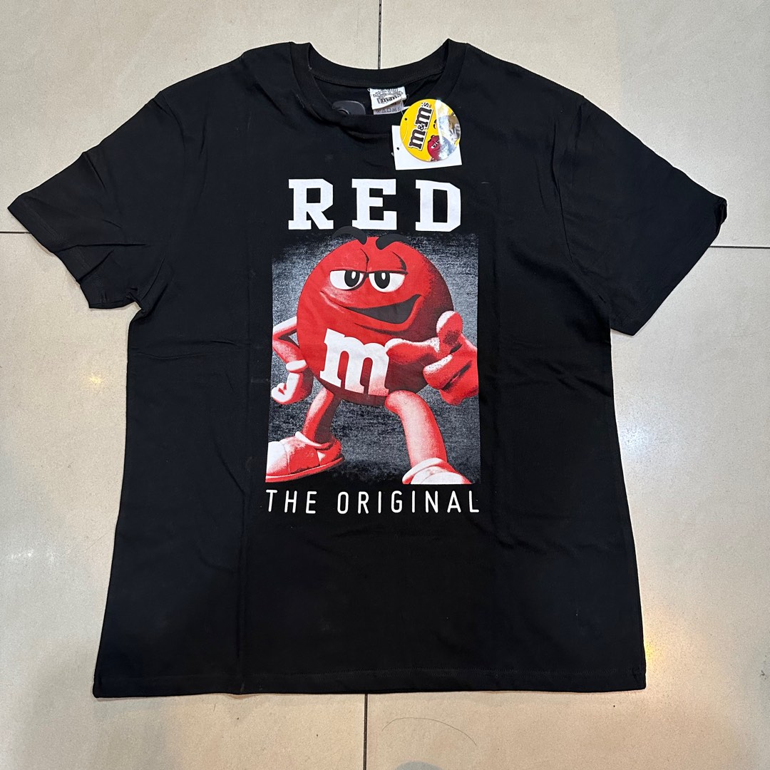 m&ms “red” official merch tee on Carousell