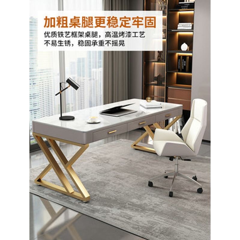 Modern light luxury Study table computer desk Office table, Furniture ...